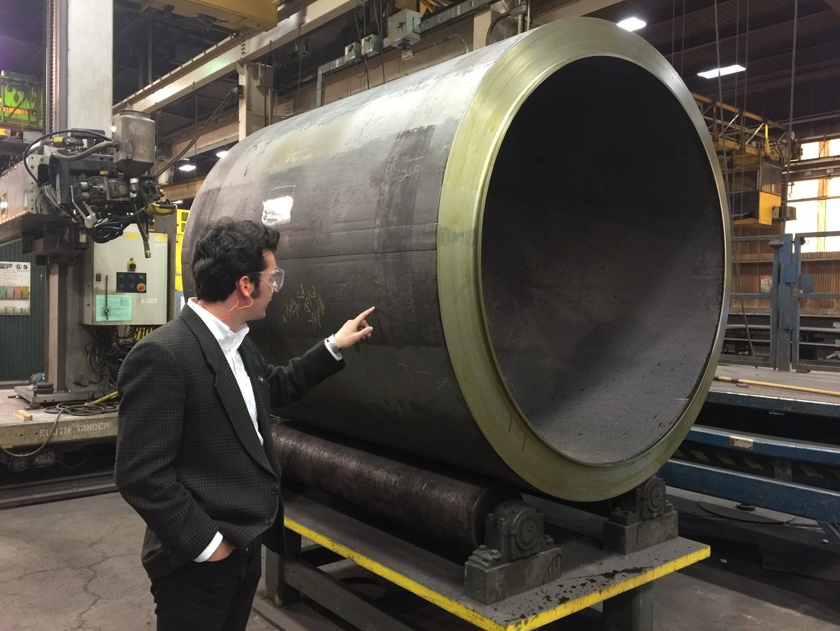 From the Floor - Coal Mining Cable Reel